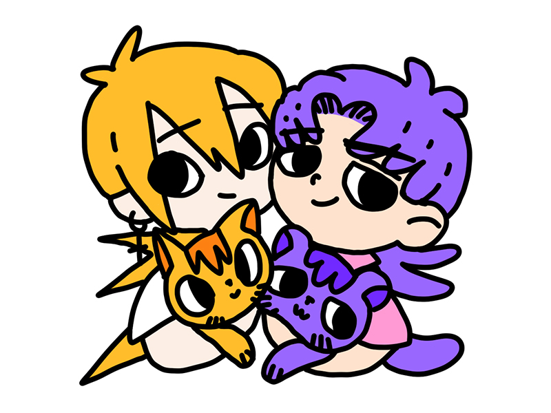 《黄与紫》系列（完结版）_SP羅ACE-站酷ZCOOL