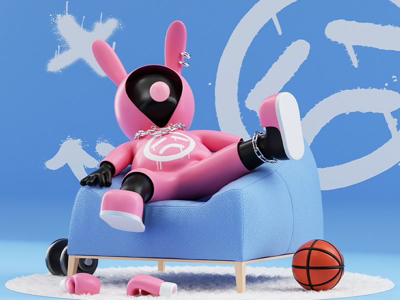 IP角色设计-睡衣兔《Pyjama Rabbit》-12月份最后一肝_阿池吖-站酷ZCOOL