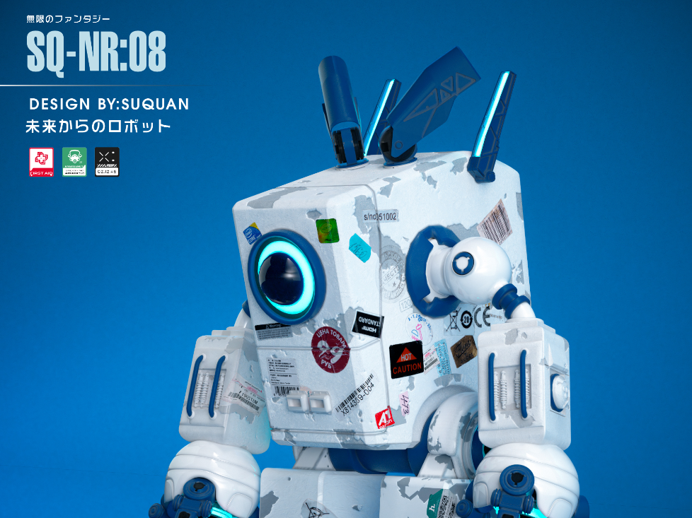 NR_08号机器人_尖尖碰碰泉-站酷ZCOOL