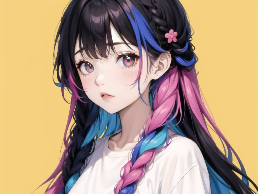 多巴胺装扮的小姑娘_Marco188-站酷ZCOOL