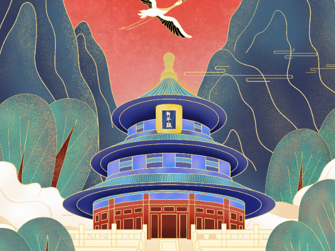 #2022青春答卷#城市插画设计_碧桂园五星上将-站酷ZCOOL