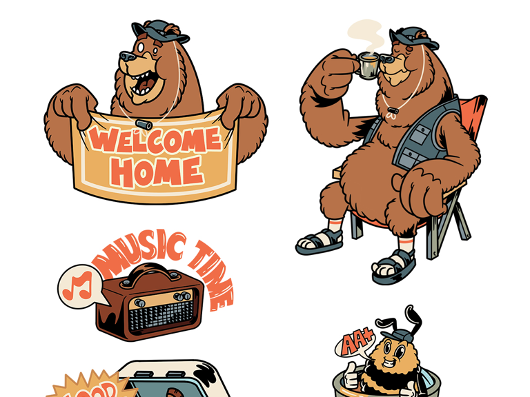 Home Camping_李2wing-站酷ZCOOL