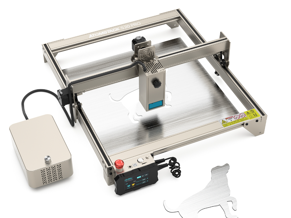 激光雕刻机渲染图_心有灵犀998-站酷ZCOOL