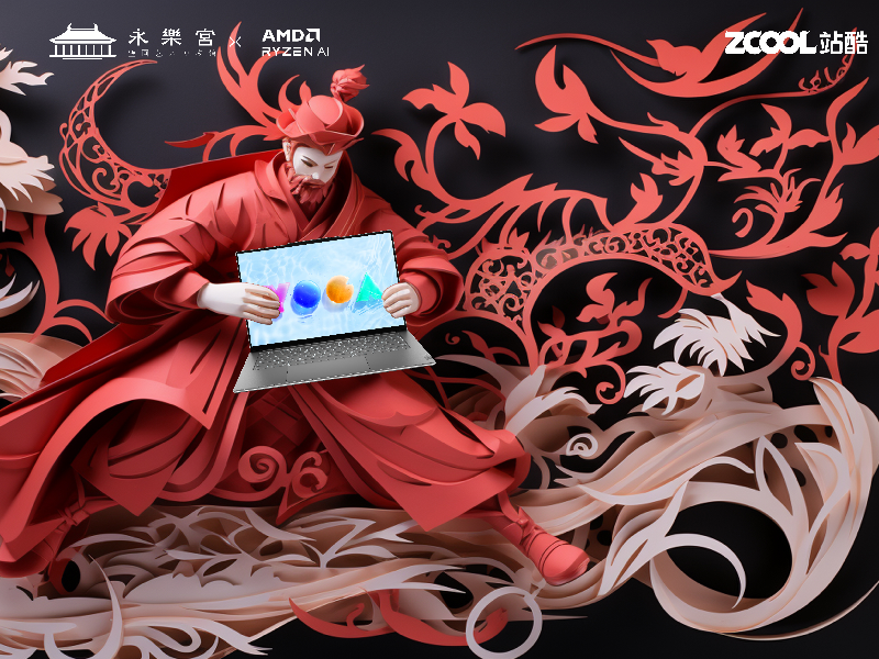 与科技同步，神仙也要提高工作效率_小米粒666666-站酷ZCOOL