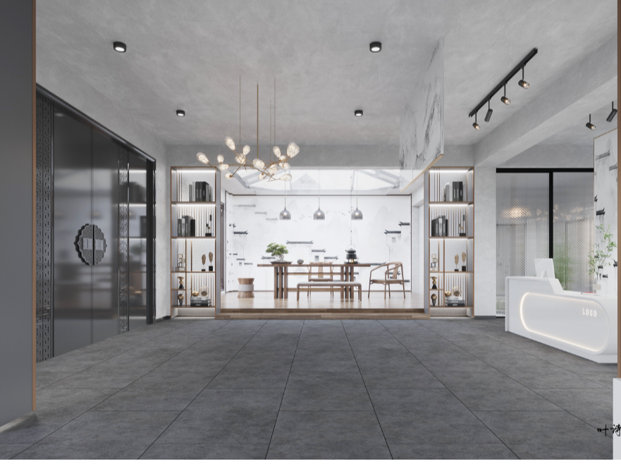 工业风展厅设计_诗诗18156079928-站酷ZCOOL