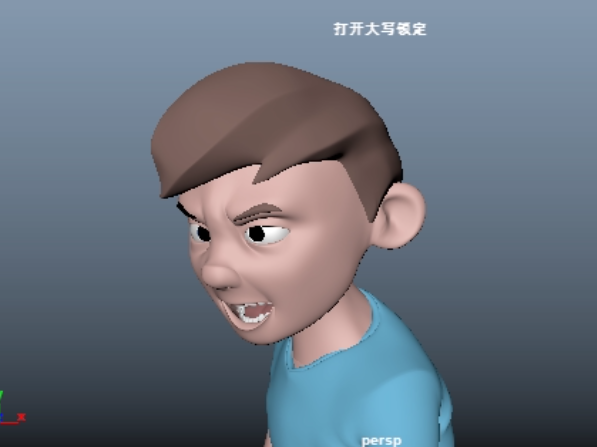 MAYA_三维动画人物表情-练习_Chelsey橘-站酷ZCOOL