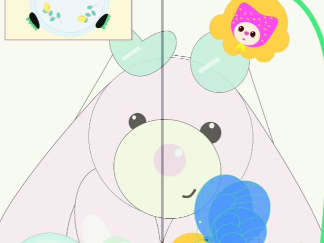 玻璃柜里的小熊_Anna_Guo-站酷ZCOOL