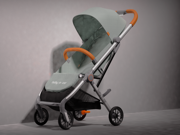 Baby Stroller_aR强-站酷ZCOOL