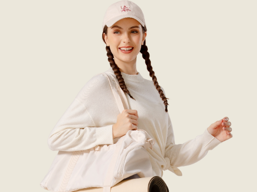 瑜伽服拍摄模特 瑜伽垫健身器材 健身穿搭 运动外模_优思模特Ginny-站酷ZCOOL