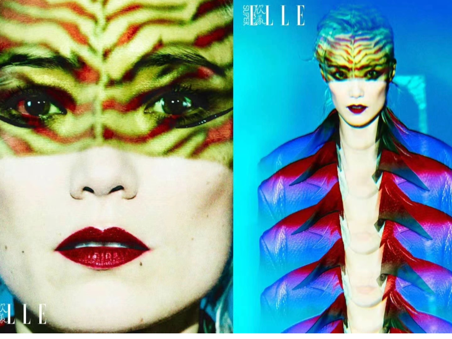 Super ELLER x Pom Klementieff 8月封面_摄影师刘杨-站酷ZCOOL