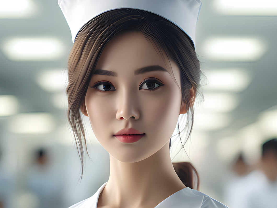 护士 美女护士 小护士 护士小姐姐 医务人员 AI_想想都开心-站酷ZCOOL