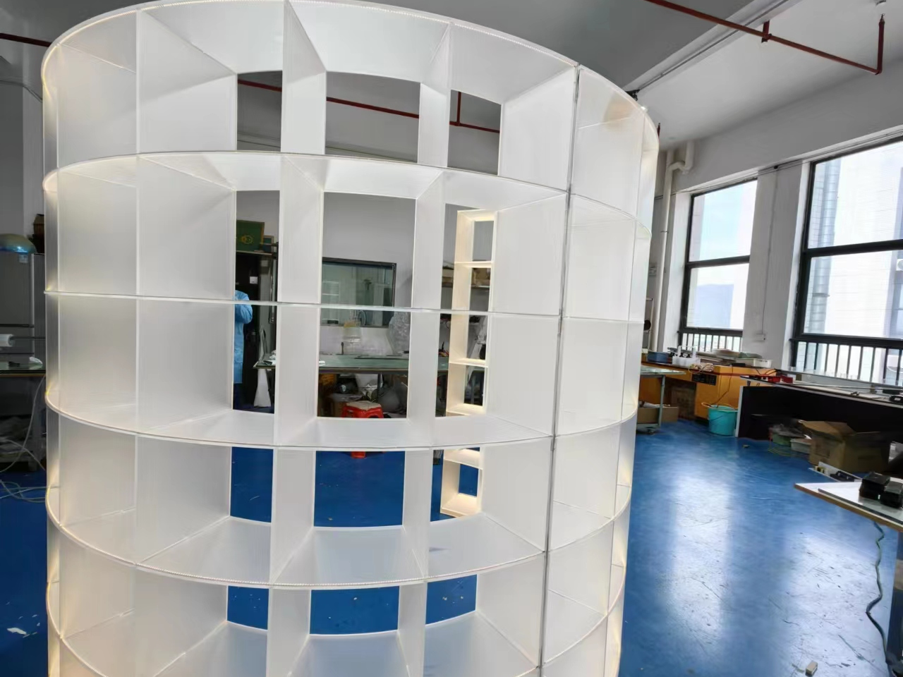 弧形柜子_亿达展示YAKELI-站酷ZCOOL