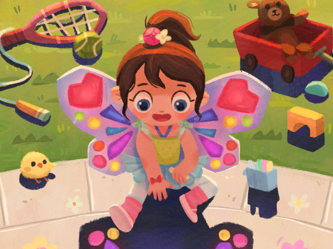 儿童节海报【含绘制过程】_插画师Rocky-站酷ZCOOL