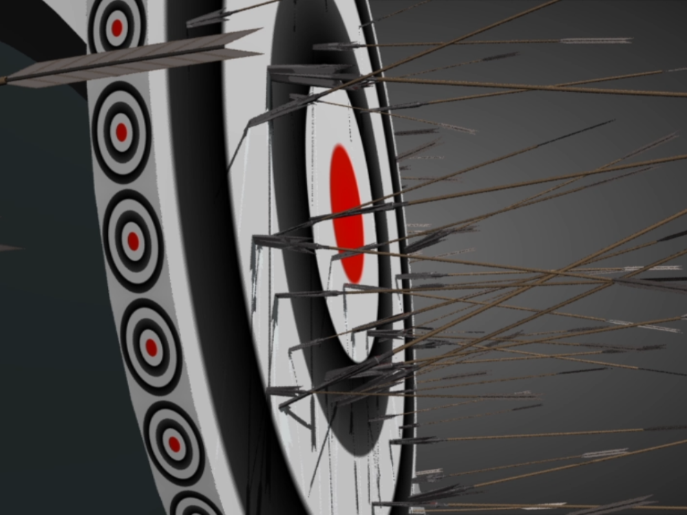 MAYA万箭穿心特效_枭狼aheyor-站酷ZCOOL