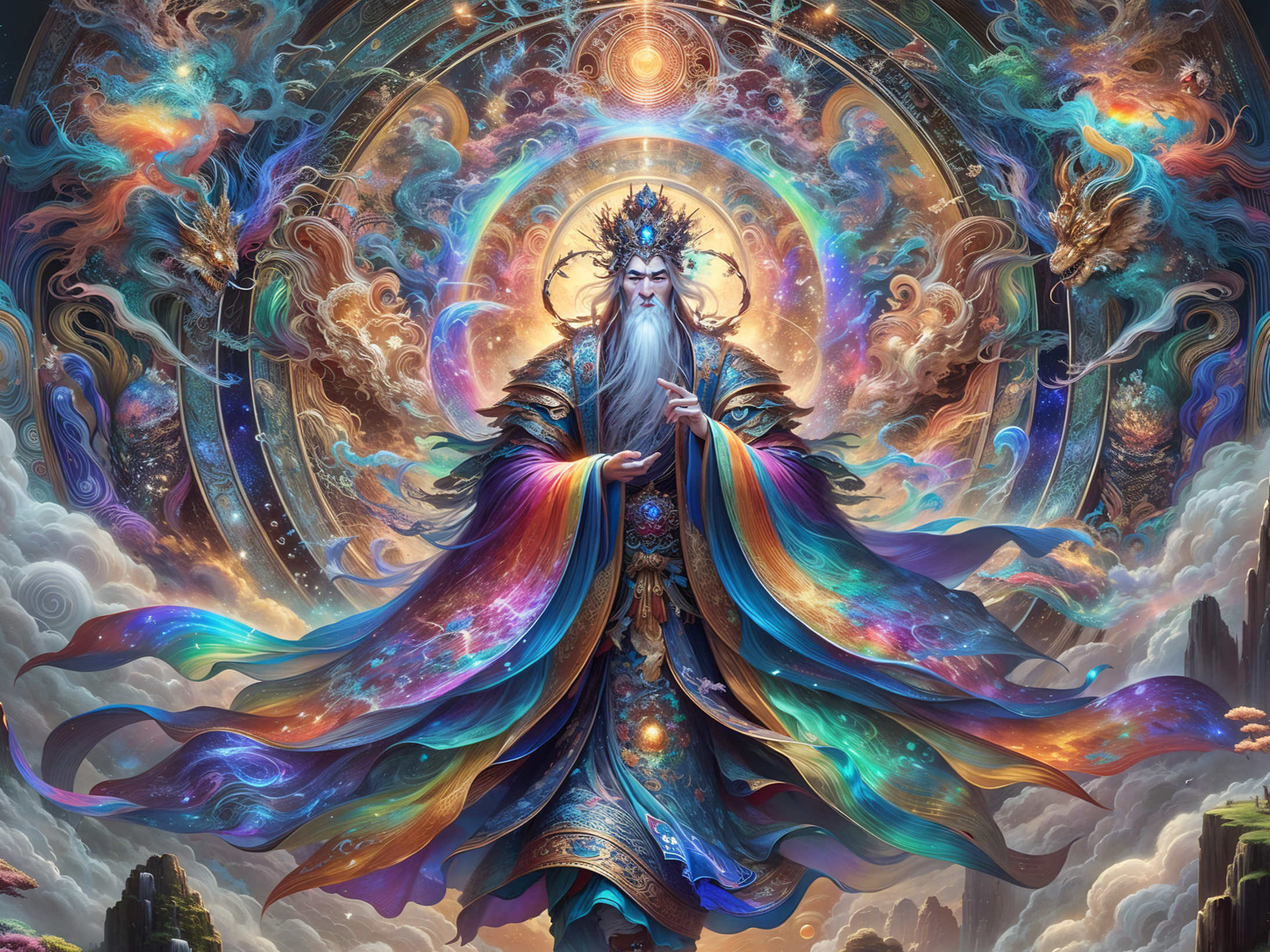 绝对震撼 神话变现实 元始天尊现身人间_rango886-站酷ZCOOL