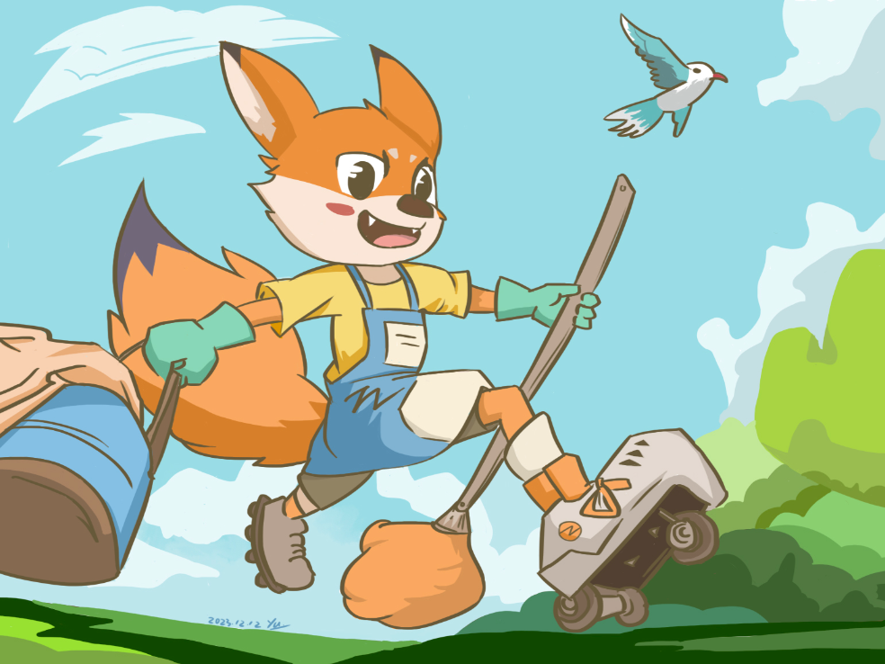 小狐狸_zz章小鱼-站酷ZCOOL