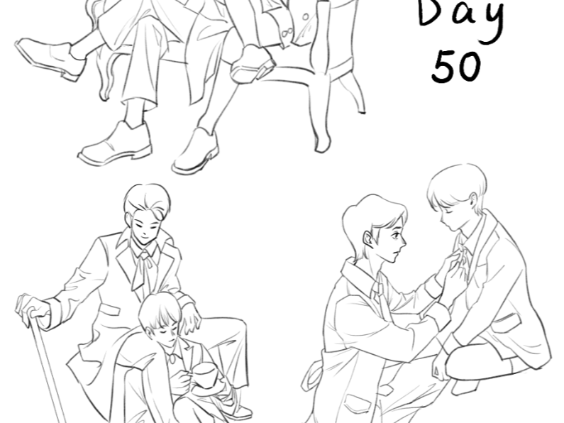 DAY50@速写班长#速写60天挑战赛_罐罐U_U-站酷ZCOOL