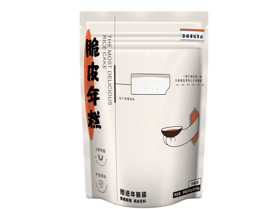 脆皮年糕 外包装_墨宝酱-站酷ZCOOL