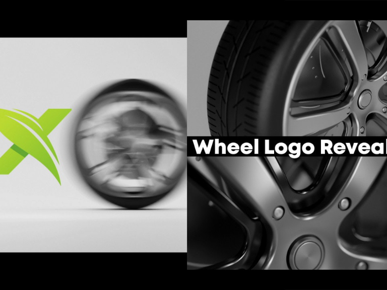 PR模板 | 3D汽车节目运动车轮标志LOGO转速视频_猿文件网官方账号-站酷ZCOOL