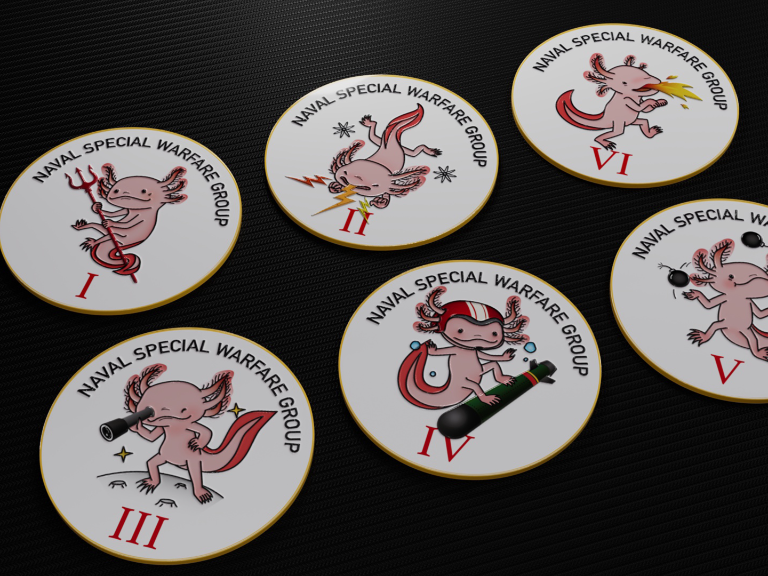 NSWG Patch 海军特种作战群徽章（架空系）_cosmos_c-站酷ZCOOL