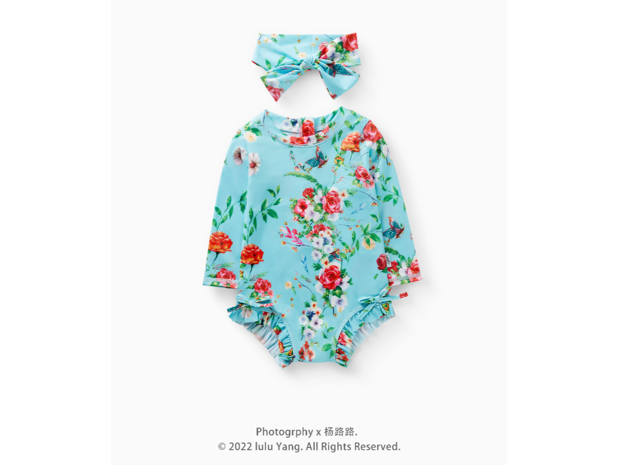 亚马逊儿童泳衣平拍_杨路路LuluYang-站酷ZCOOL