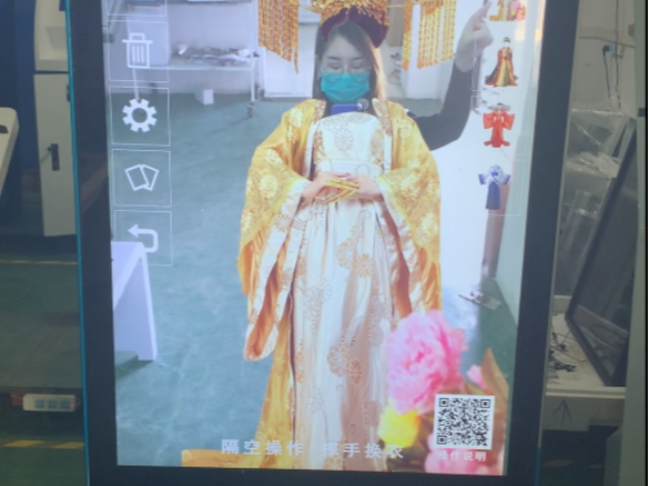 AR试衣服手势换装魔法换装服装定制服装店使用COS专用_极栩智能科技-站酷ZCOOL