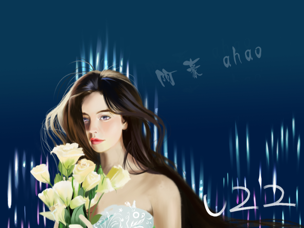 女头像_ahao白藏-站酷ZCOOL