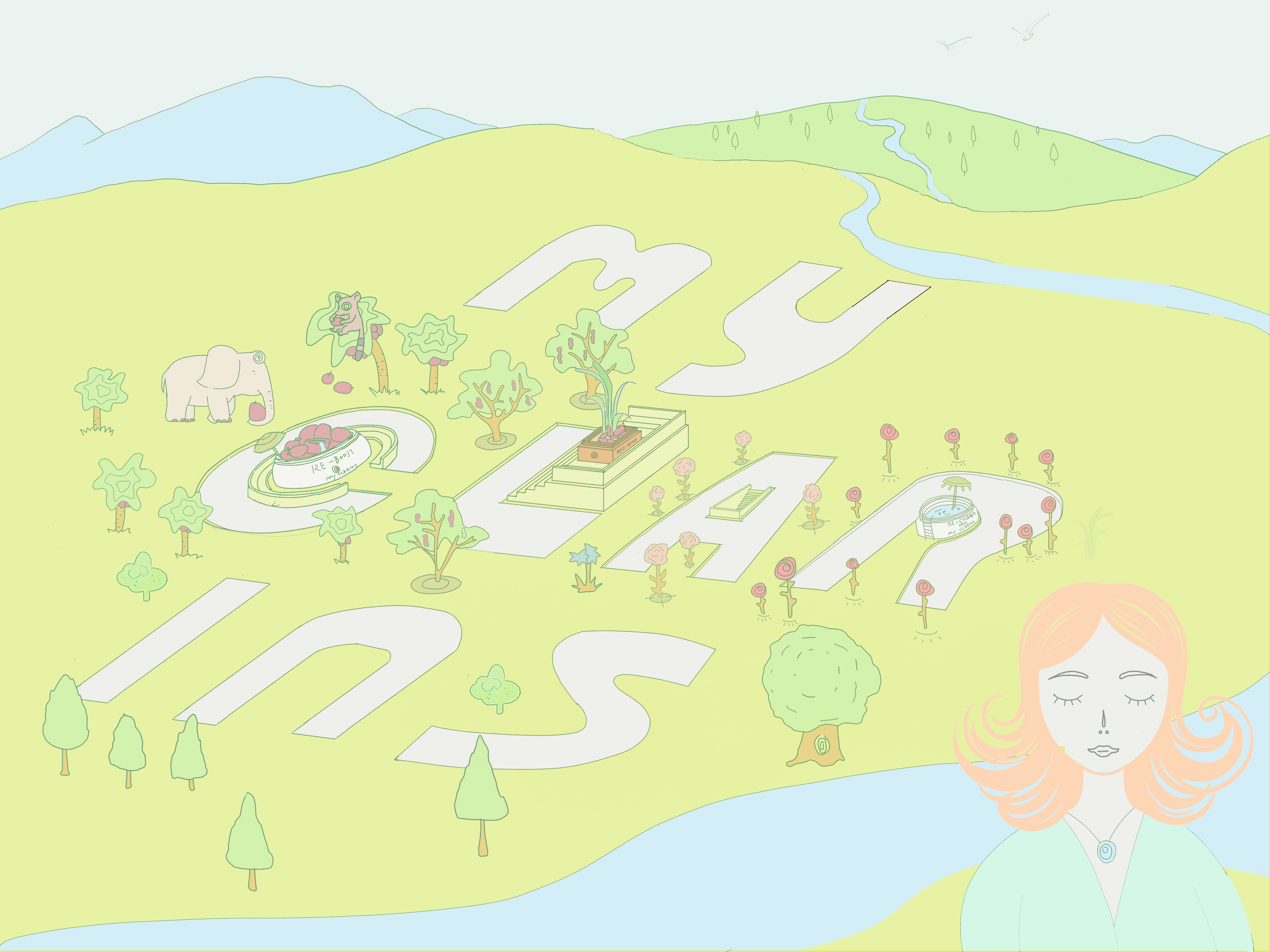 《赫柏忒Hebe的后花园》_煎蛋朵朵-站酷ZCOOL