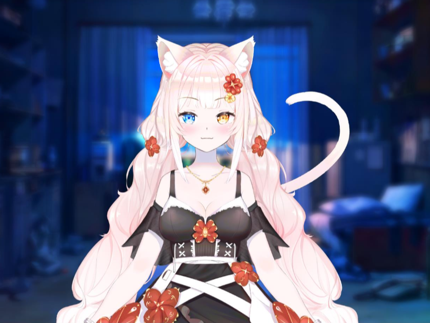 Live2d虚拟主播形象定制（粉红女郎-全身一条龙定制）_欢愉的小锦鲤-站酷ZCOOL