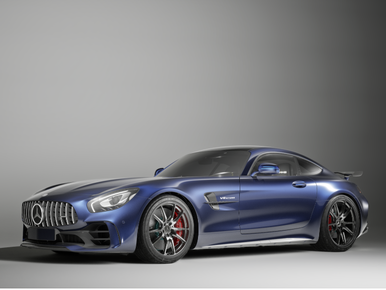 奔驰GT_UE引擎可视化渲染_Channo0v0-站酷ZCOOL