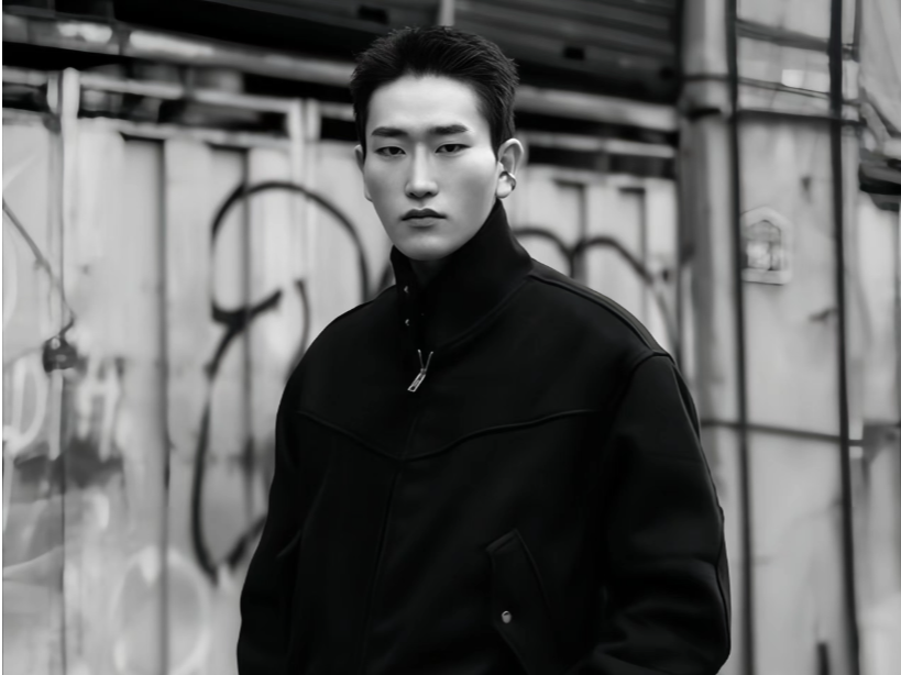 JND模特 | 光宰 黑白港风街头拍摄_广州杰迪韩国模特-站酷ZCOOL