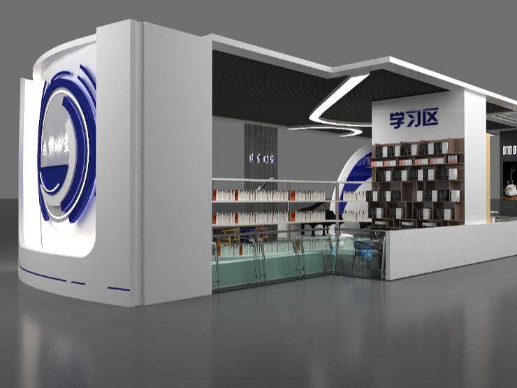 企业休闲区3D效果图_3D设计联系我-站酷ZCOOL