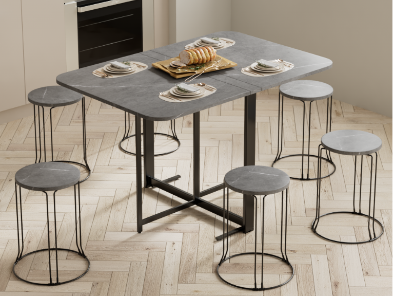 折叠餐桌详情_B丨sir丶-站酷ZCOOL