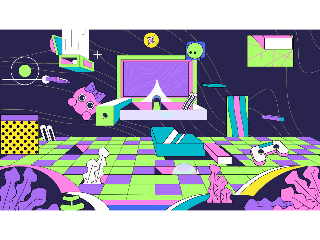 马卡龙的夏天——MG二维动画_创意小怪兽-站酷ZCOOL