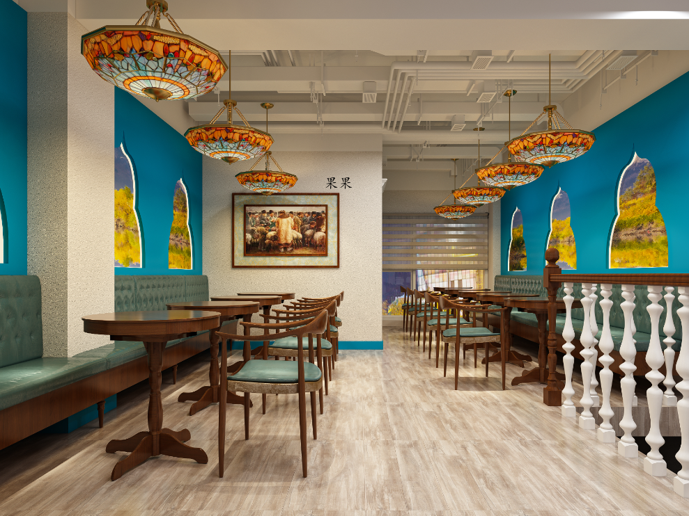 工装||新疆餐厅_Z星夜果果-站酷ZCOOL