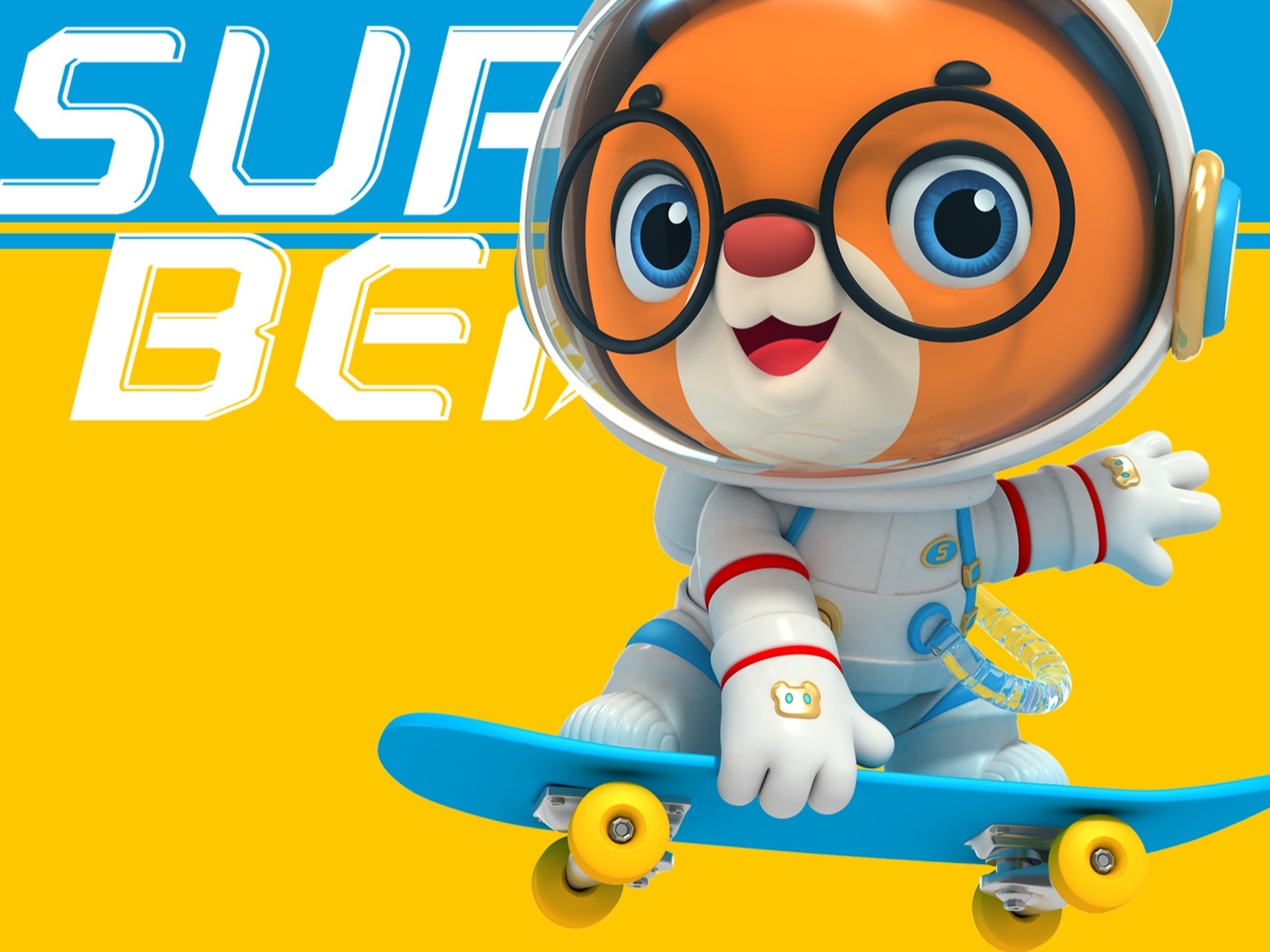 航天超级熊Super bear_爱龙余健-站酷ZCOOL