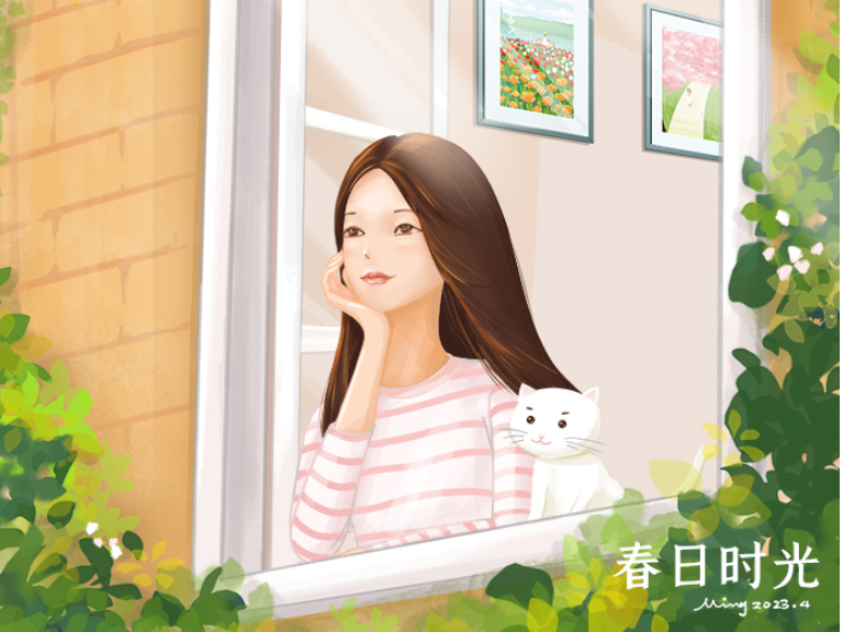 满园春色，享受春日时光~~~_热带雨林901-站酷ZCOOL