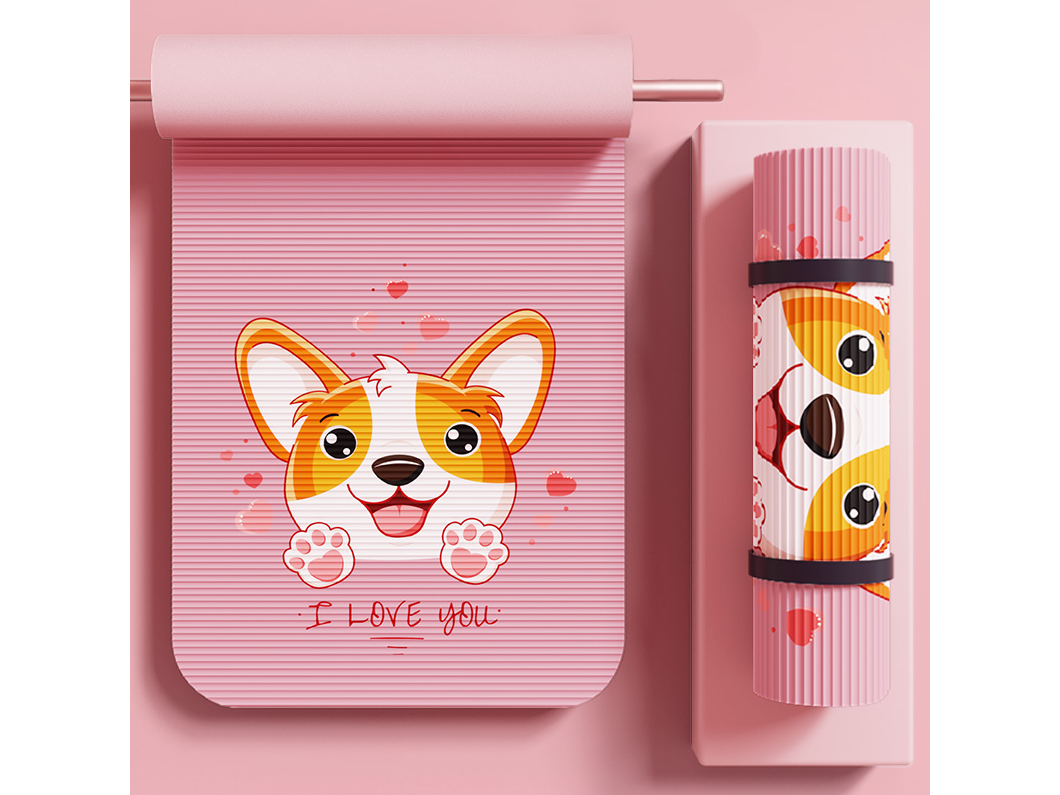 柯基单人垫_陌上初安926-站酷ZCOOL