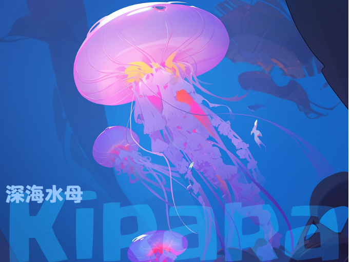 【AI绘画】深海水母_kirara的闪闪-站酷ZCOOL