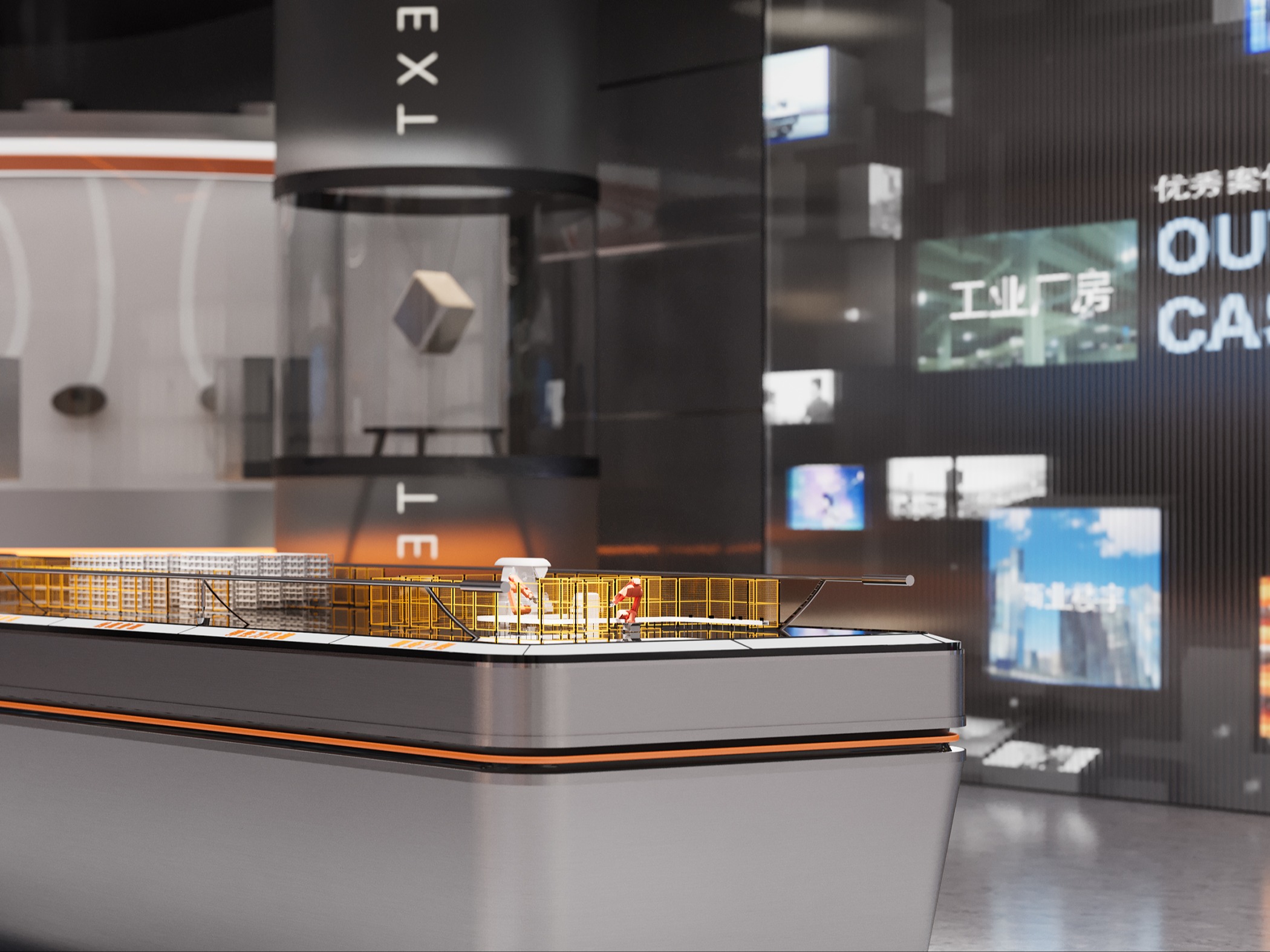 宁波某科技公司展厅_Woody_J-站酷ZCOOL