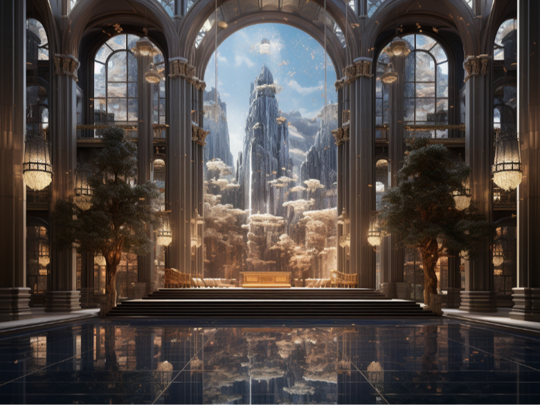 神秘的精神殿堂_顽石NO1-站酷ZCOOL