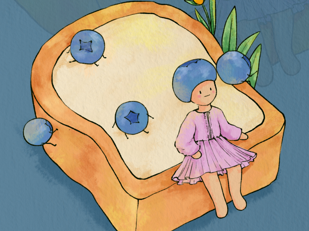 【万物皆可串】食物拟人插画-36_鱼鱼丸-站酷ZCOOL