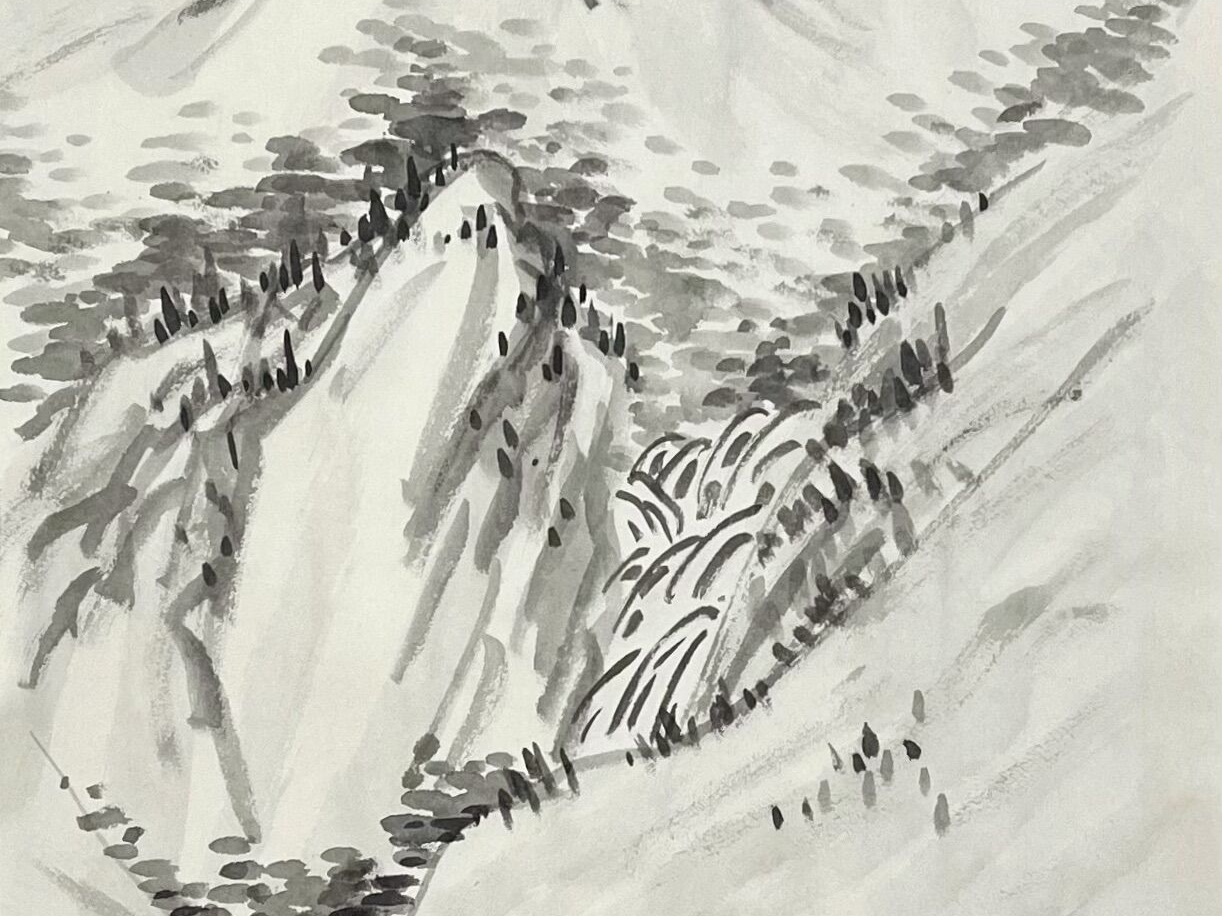 国画山水_横渠散人-站酷ZCOOL