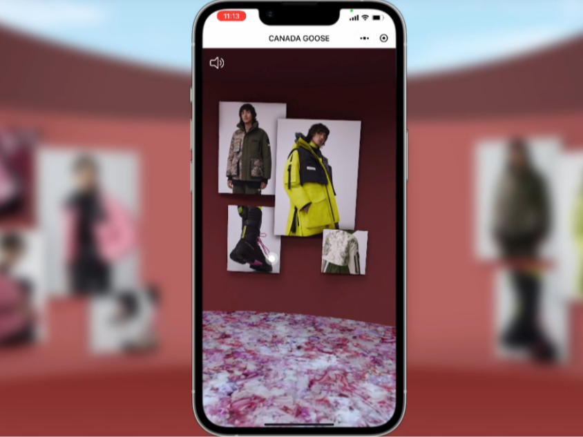 Canada Goose 上线AR任意门体验_KIVICUBE-站酷ZCOOL