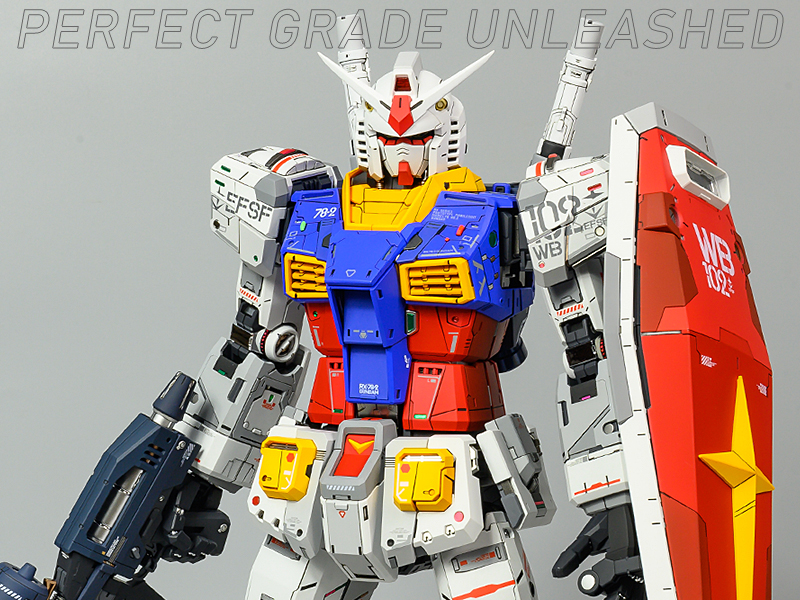 [模幻MAX] PGU RX-78-2元祖高达模型(喷涂)_phasewei-站酷ZCOOL