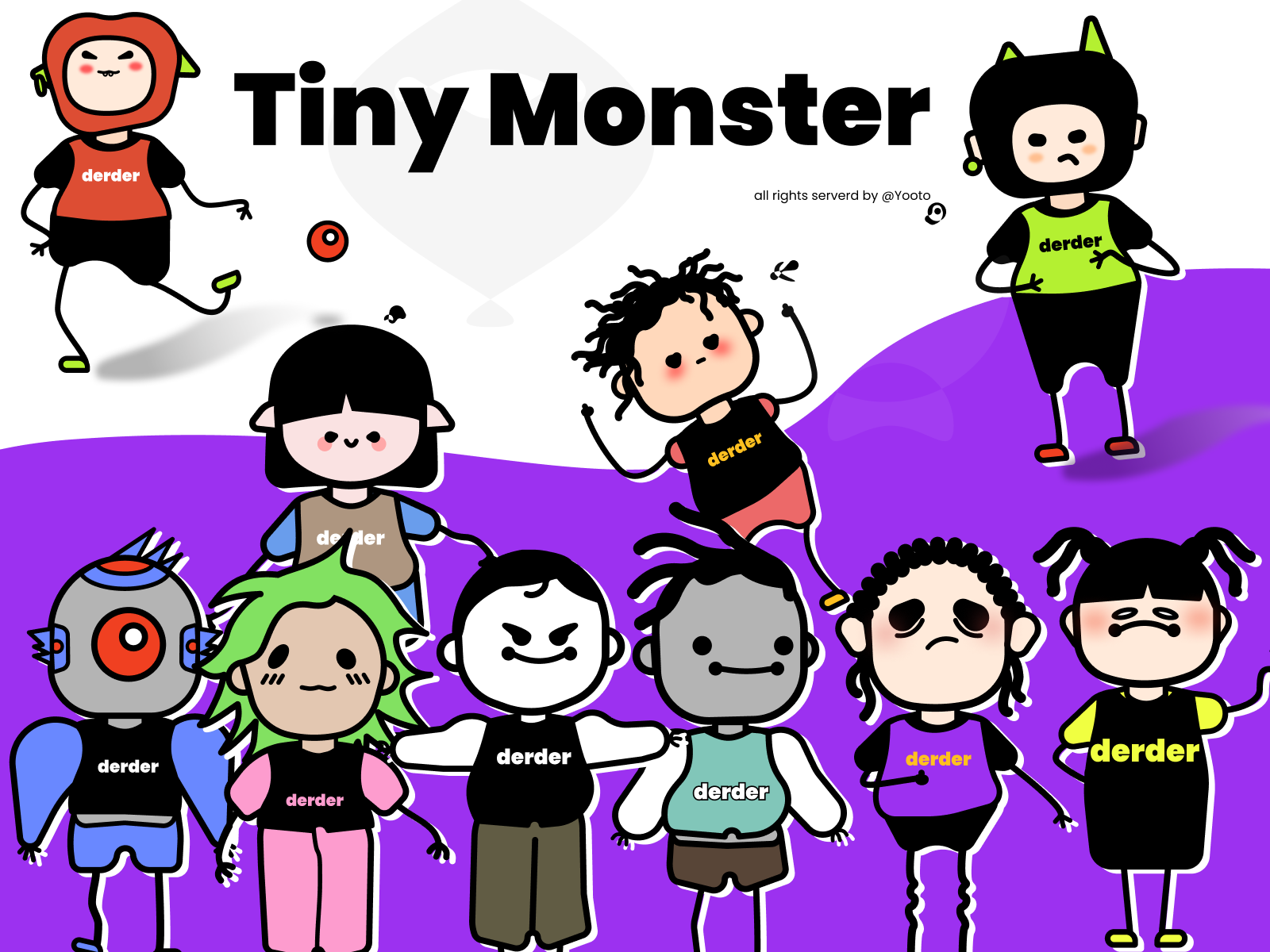 Tiny Monster_Yooto-站酷ZCOOL