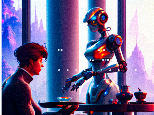 我和我的AI机器人同事_Ace晴天-站酷ZCOOL