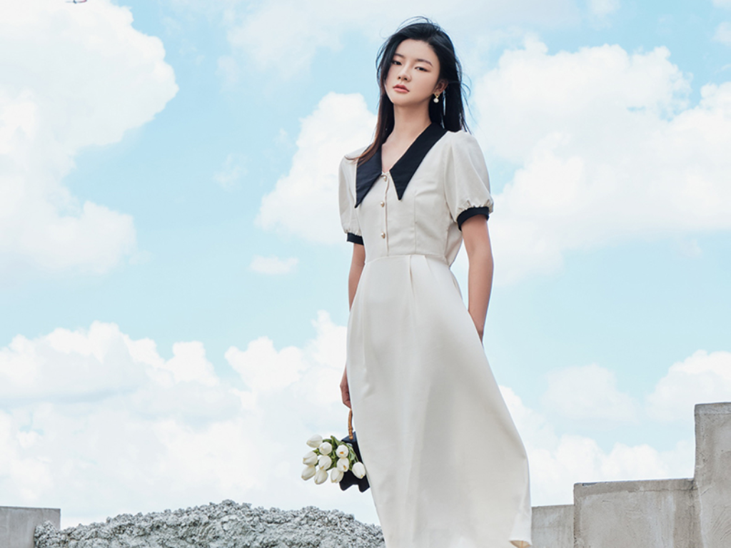 法式连衣裙电商拍摄（附视频花絮）_摄影师Amy阿米-站酷ZCOOL