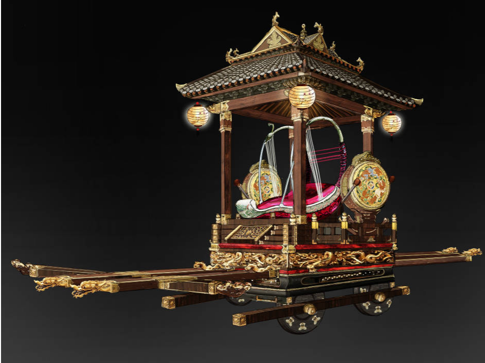 凤首箜篌 拔车设计_sophia_MM-站酷ZCOOL