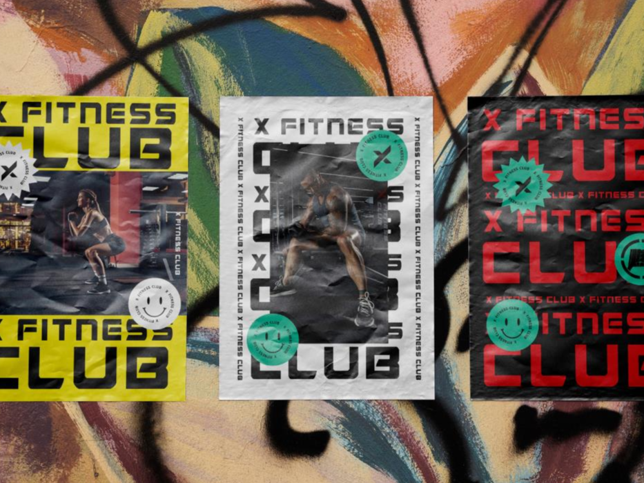 X FITNESS CLUB_倾末_SU-站酷ZCOOL